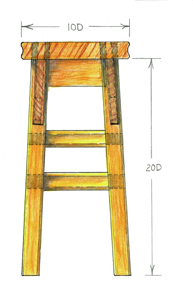 Chinese Gate Bench-Design Notes | HILLBILLY DAIKU