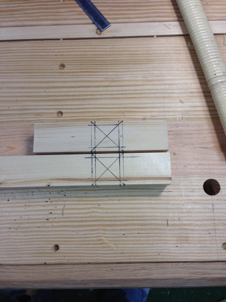 Cross Lap with Mitered Corners-Part 1 | HILLBILLY DAIKU