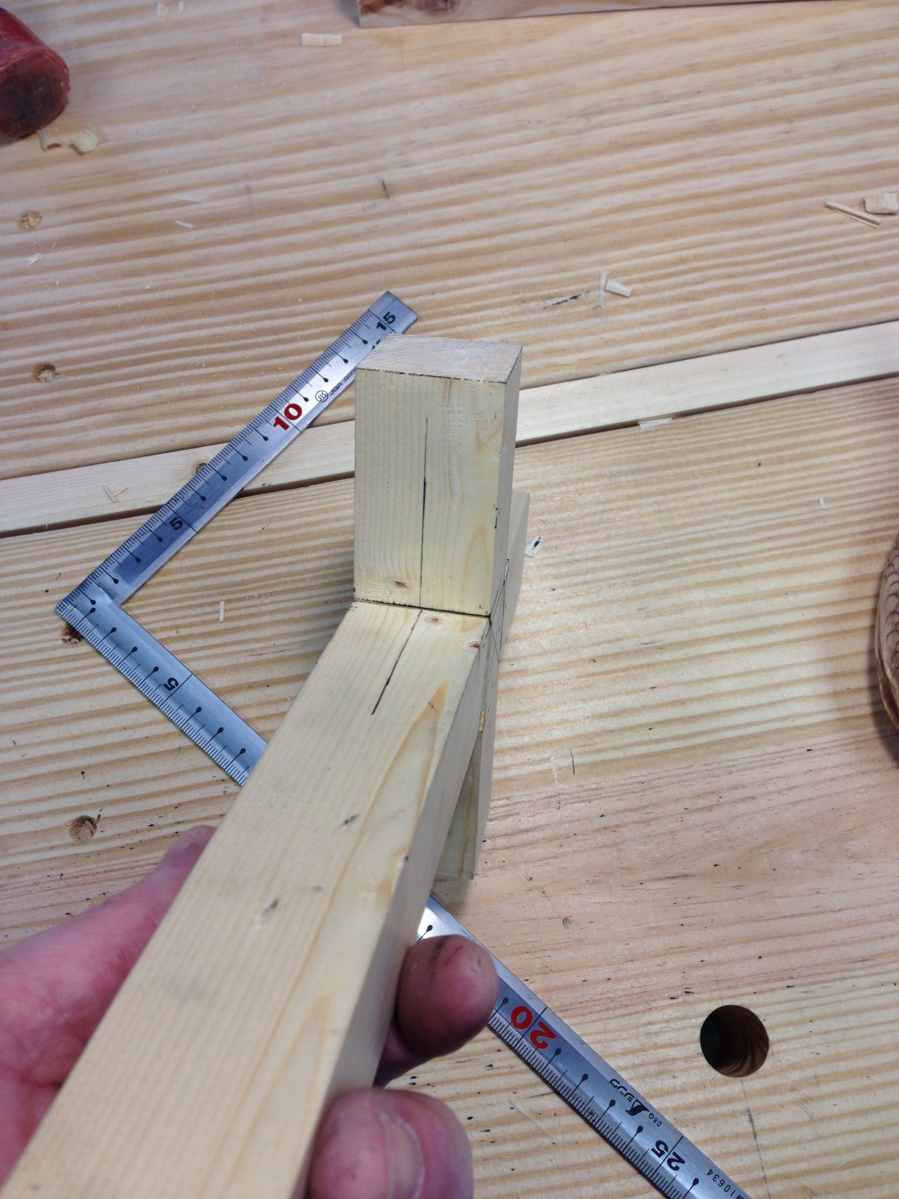 Cross Lap with Mitered Corners-Part 1 | HILLBILLY DAIKU