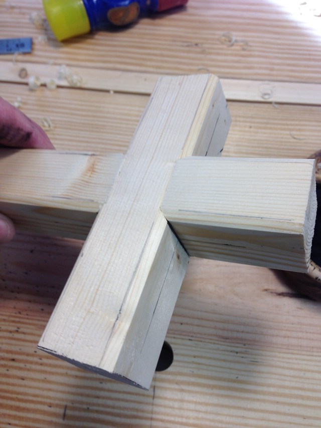 Cross Lap with Mitered Corners-Part 1 | HILLBILLY DAIKU