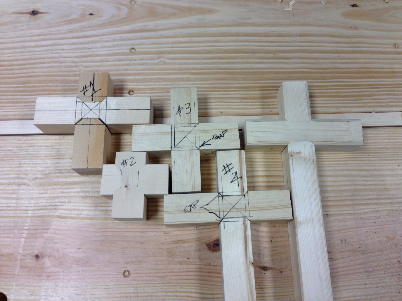 Cross Lap with Mitered Corners-Part 1 | HILLBILLY DAIKU