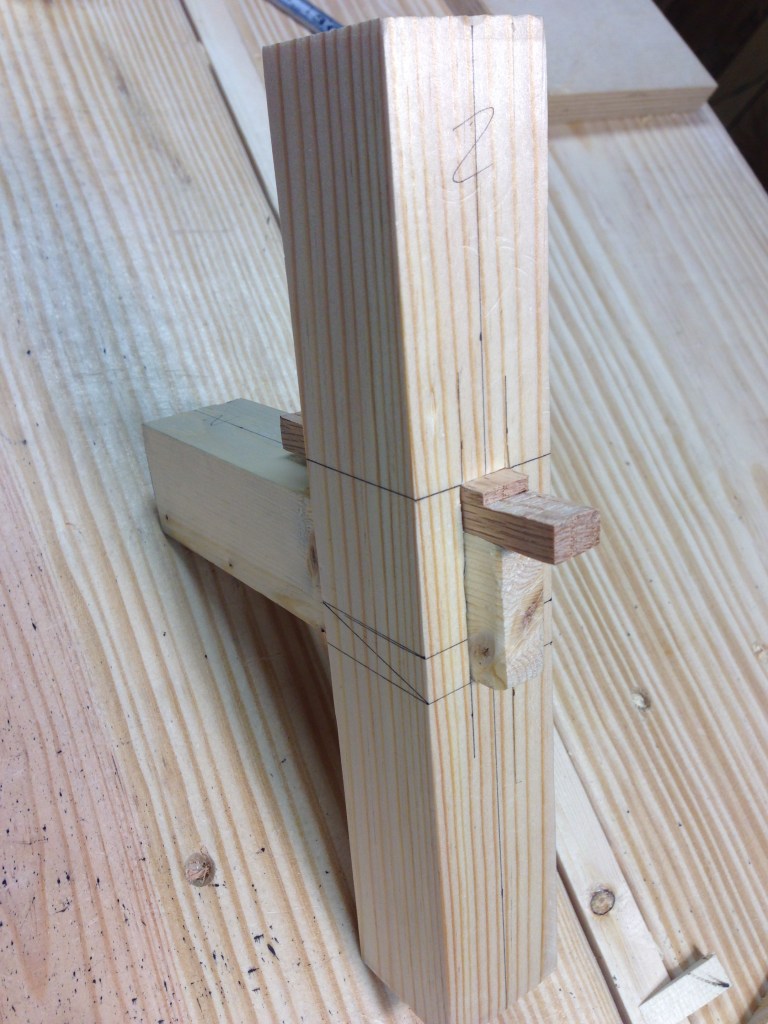 Blind Dovetail Thru Mortise and Tenon | HILLBILLY DAIKU
